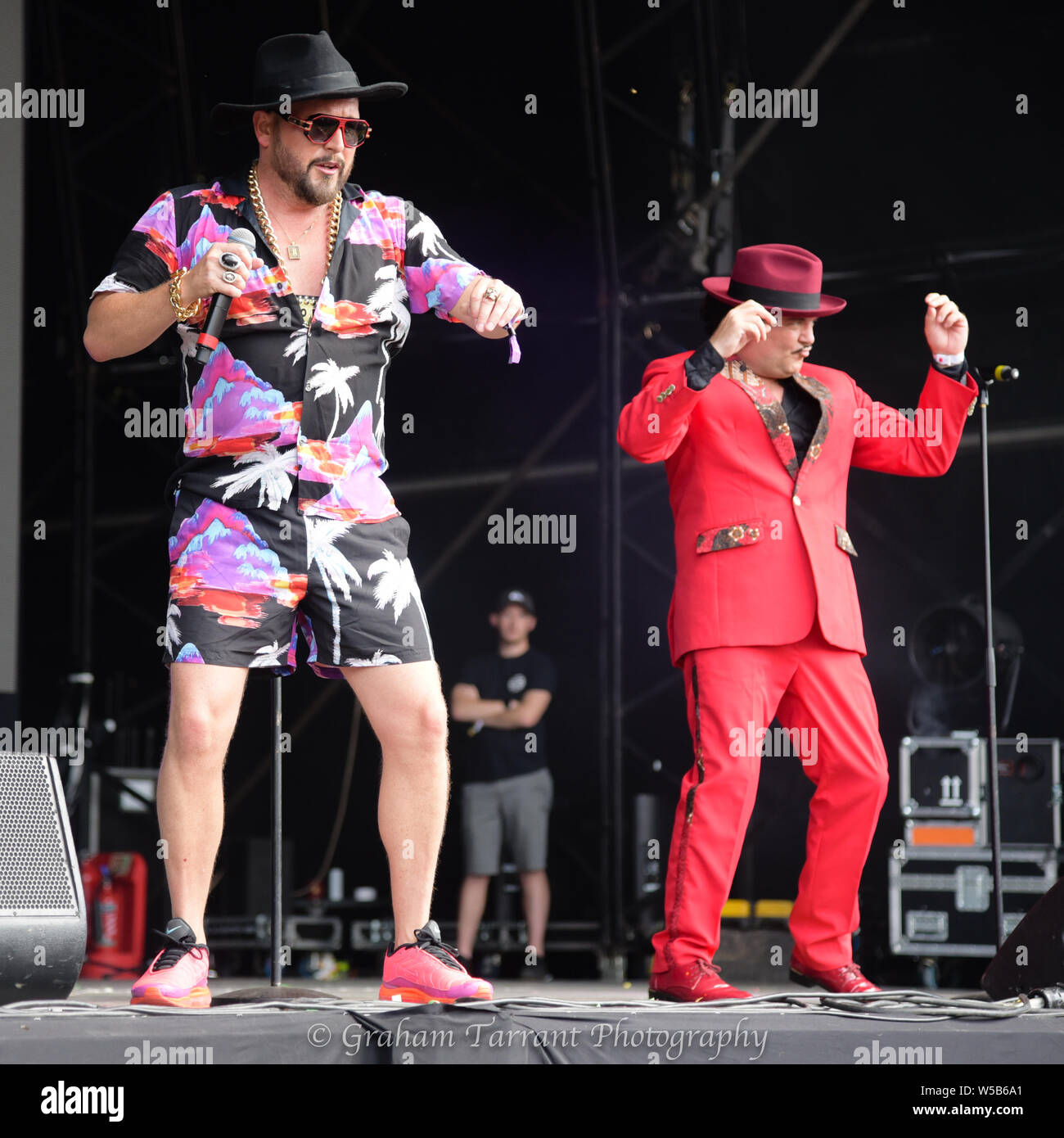 Cuban Brothers, Camp Bestival 2019 Stock Photo - Alamy