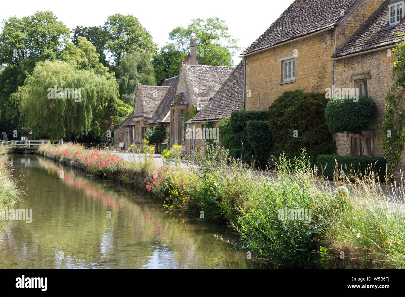 The Village of Lower slaughter, cotswolds Stock Photo - Alamy