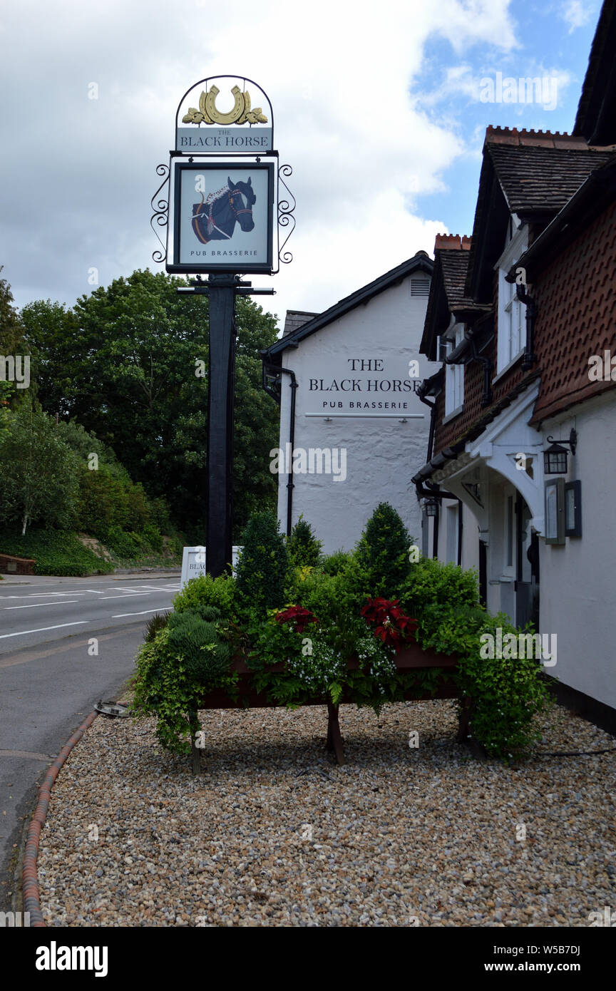 Reigate town center Stock Photo - Alamy