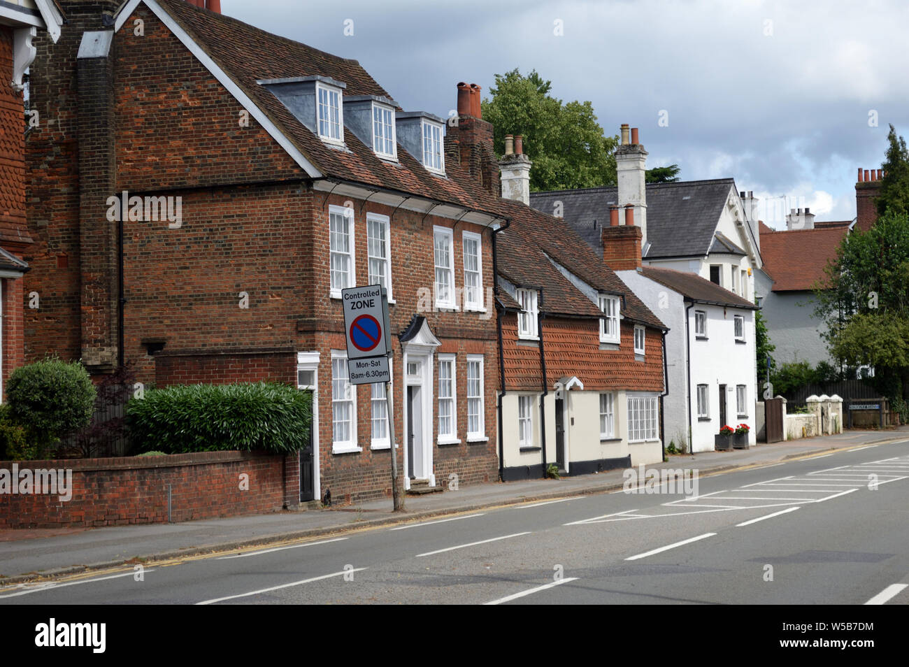 Reigate town center Stock Photo - Alamy