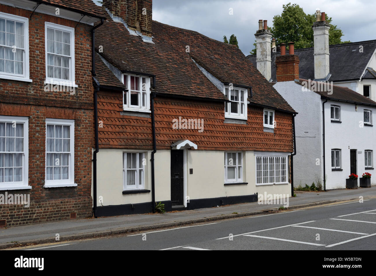 Reigate town center Stock Photo - Alamy