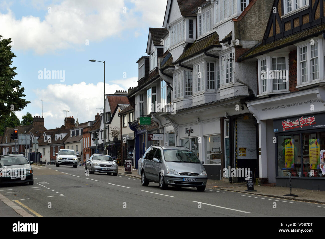 Reigate town center Stock Photo - Alamy