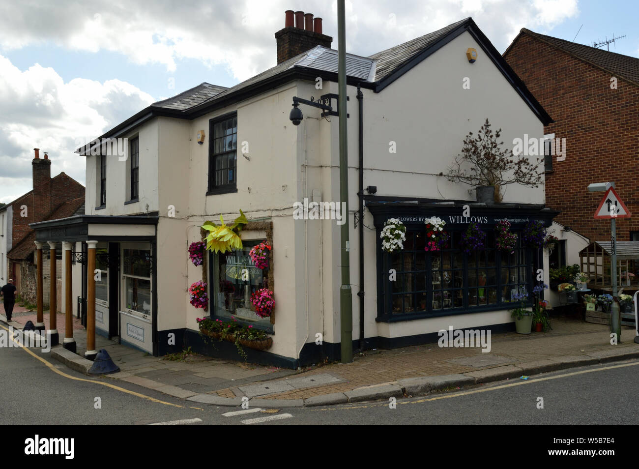 Reigate town center Stock Photo - Alamy