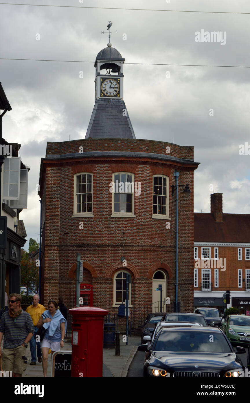 Reigate town center Stock Photo - Alamy