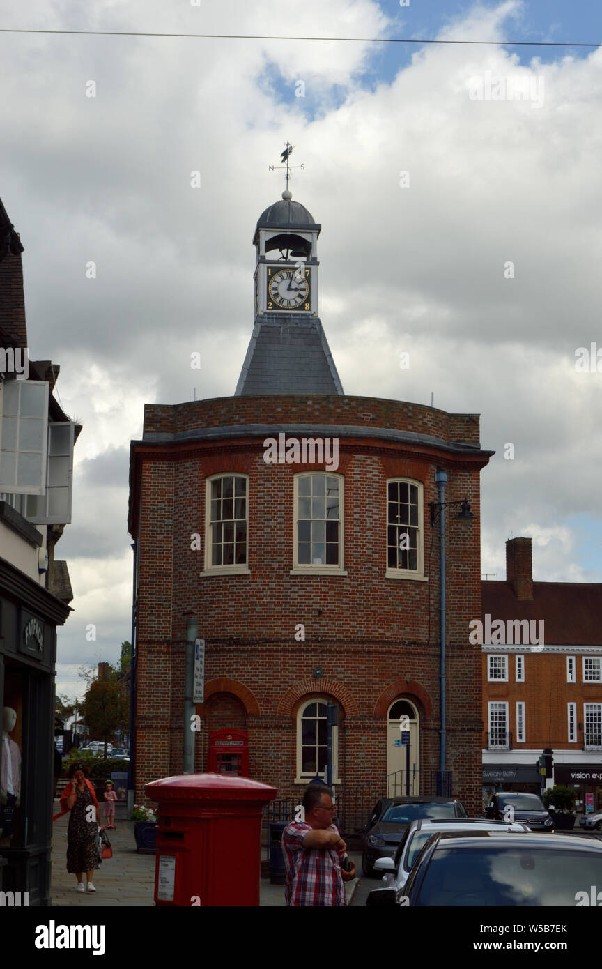 Reigate town center Stock Photo - Alamy