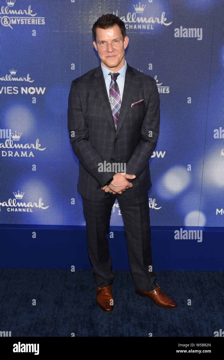Los Angeles, USA. 26th July, 2019. Eric Mabius attends the Hallmark ...