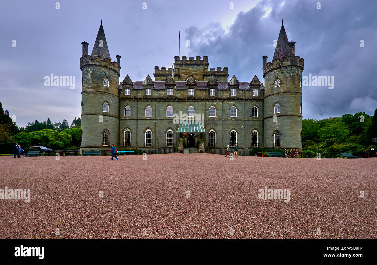 Inveraray Castle (INVC Stock Photo - Alamy