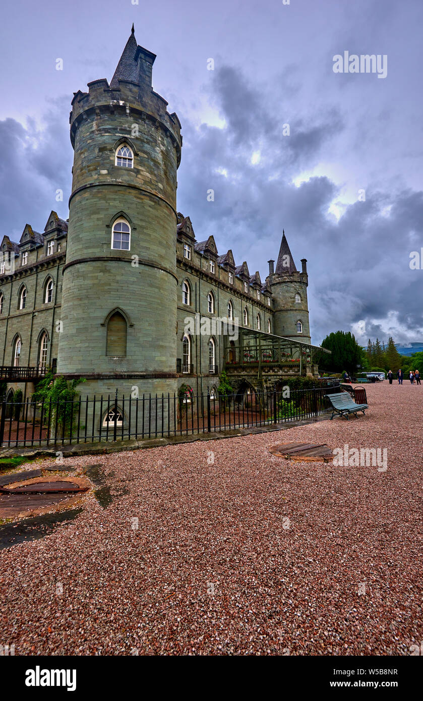 Inveraray Castle (INVC Stock Photo - Alamy