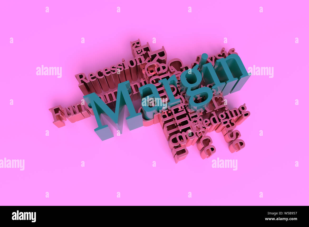 Margin, finance keyword words cloud. For web page or design, as graphic ...