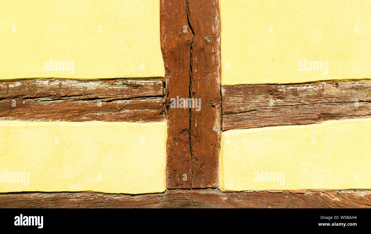 Brick wall background half built hi-res stock photography and images ...