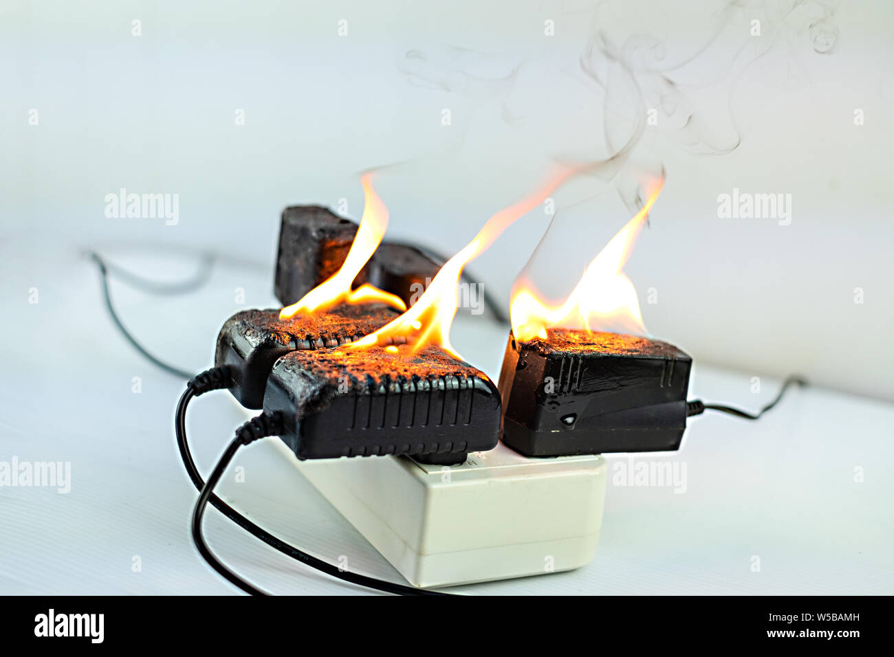 Short Circuit Fire High Resolution Stock Photography and Images - Alamy