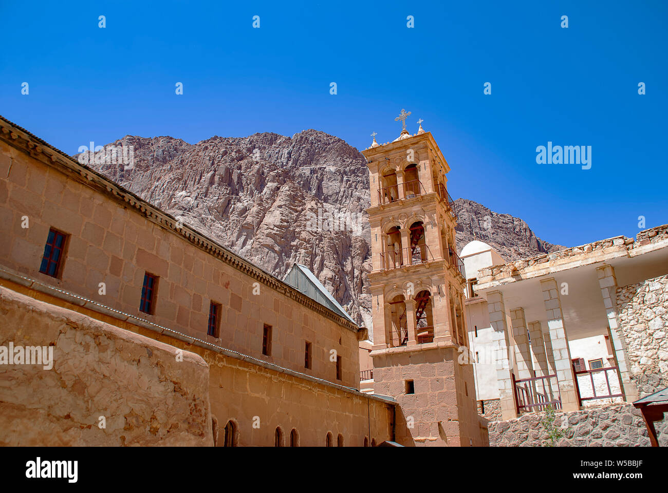 St Catherine's Monastery near Mount Sinai in Egypt Stock Photo - Alamy