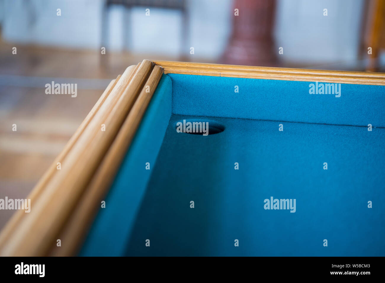 Table of retro Russian billiards Stock Photo - Alamy