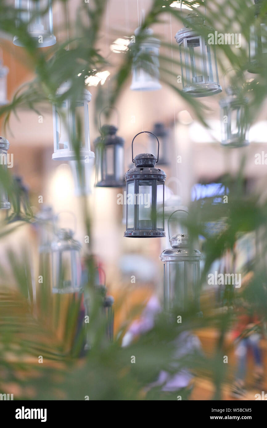 A look at a stylized flashlight from an advertising installation ...