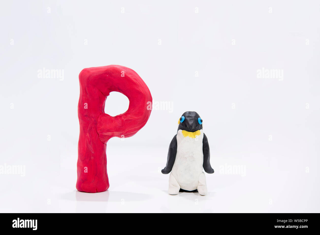 Letters made from Play Clay with some visualizations Stock Photo - Alamy
