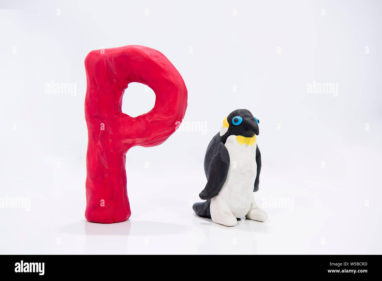 Letters made from Play Clay with some visualizations Stock Photo - Alamy