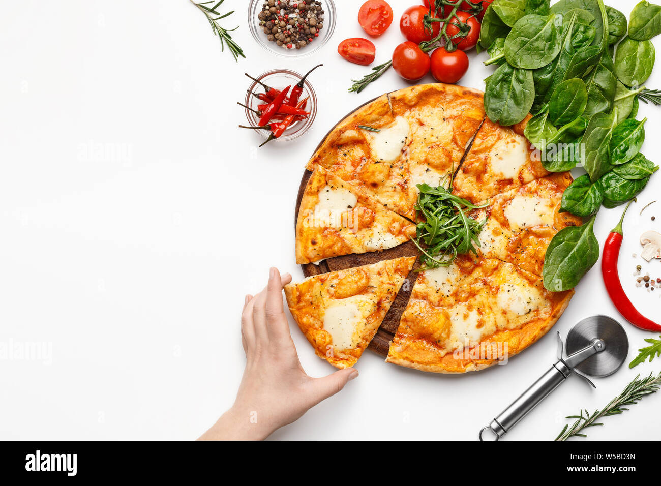 Taking slice hi-res stock photography and images - Alamy