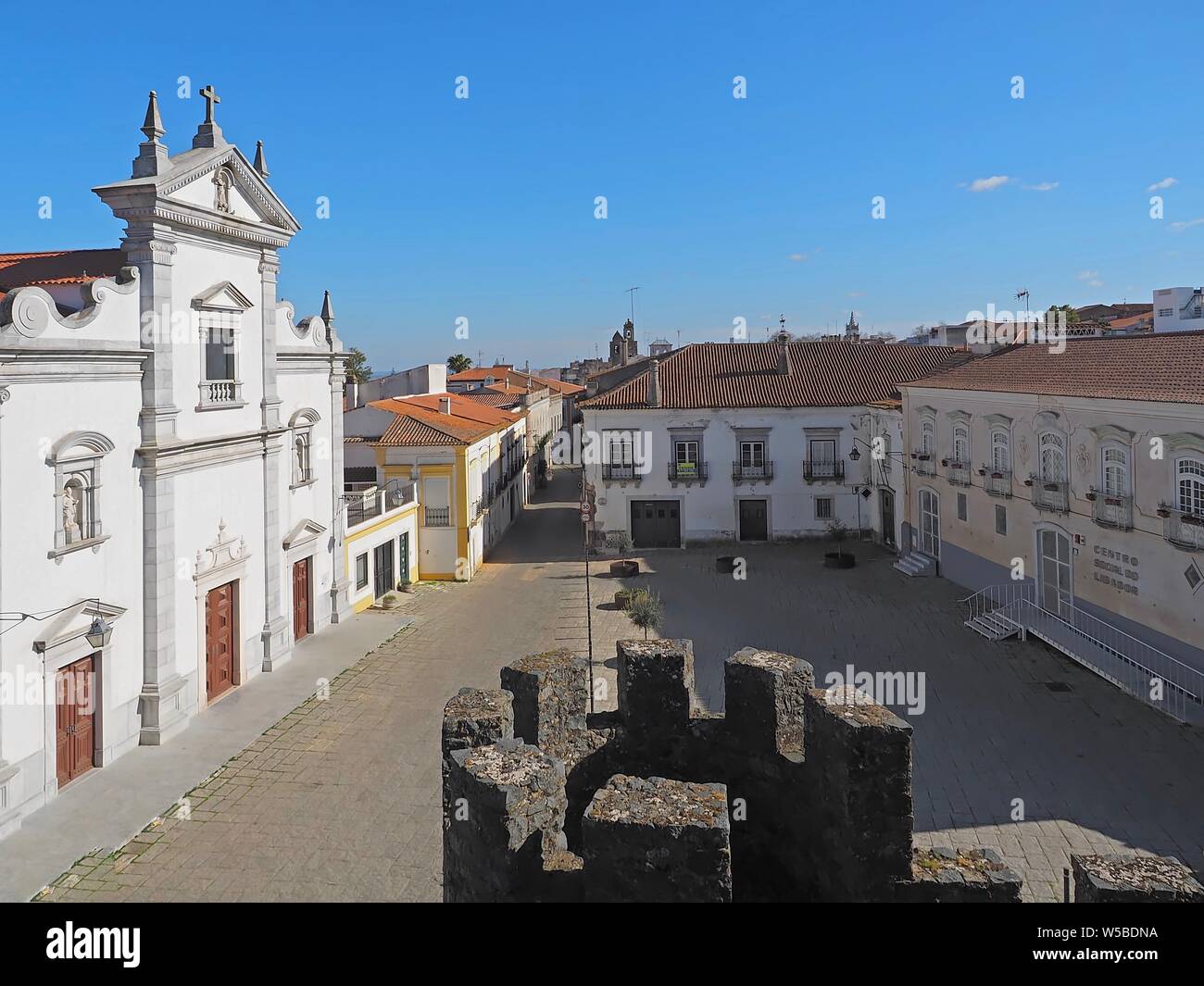 Sightseeing in Beja in Portugal Stock Photo - Alamy