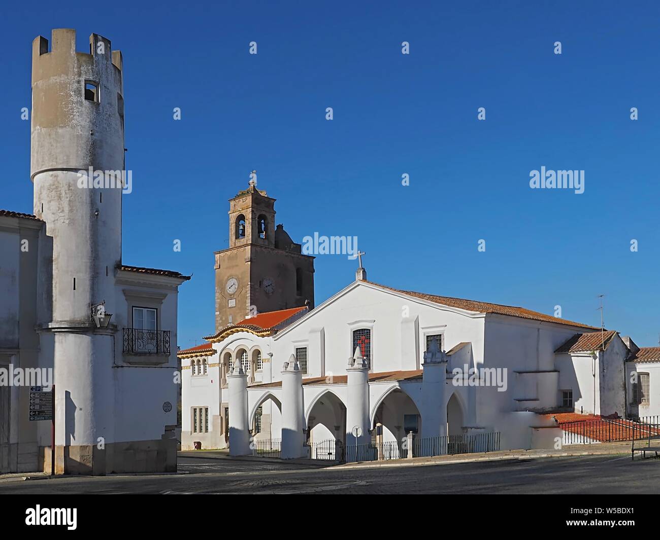 Sightseeing in Beja in Portugal Stock Photo - Alamy