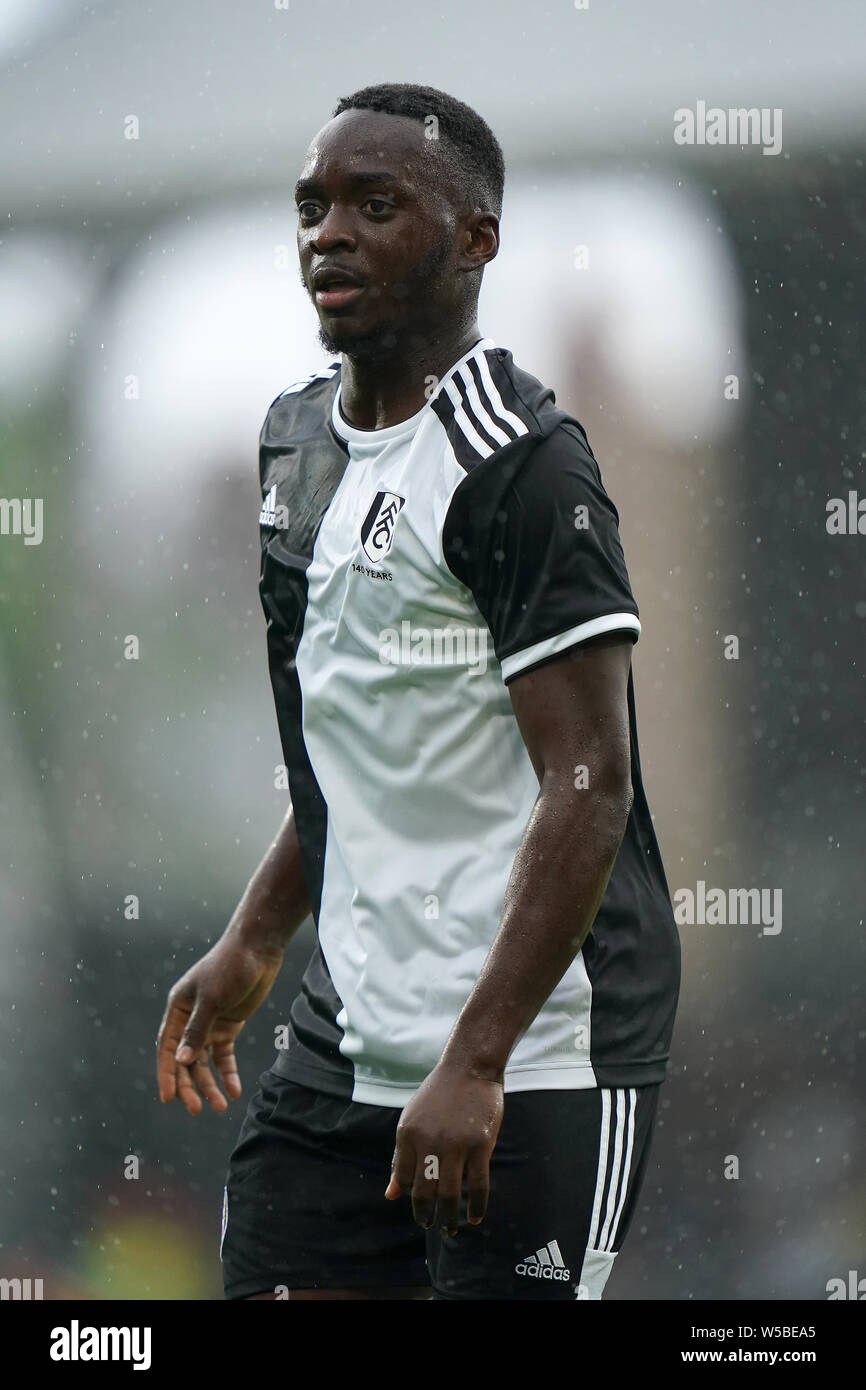 Fulham's Neeskens Kebano Stock Photo - Alamy