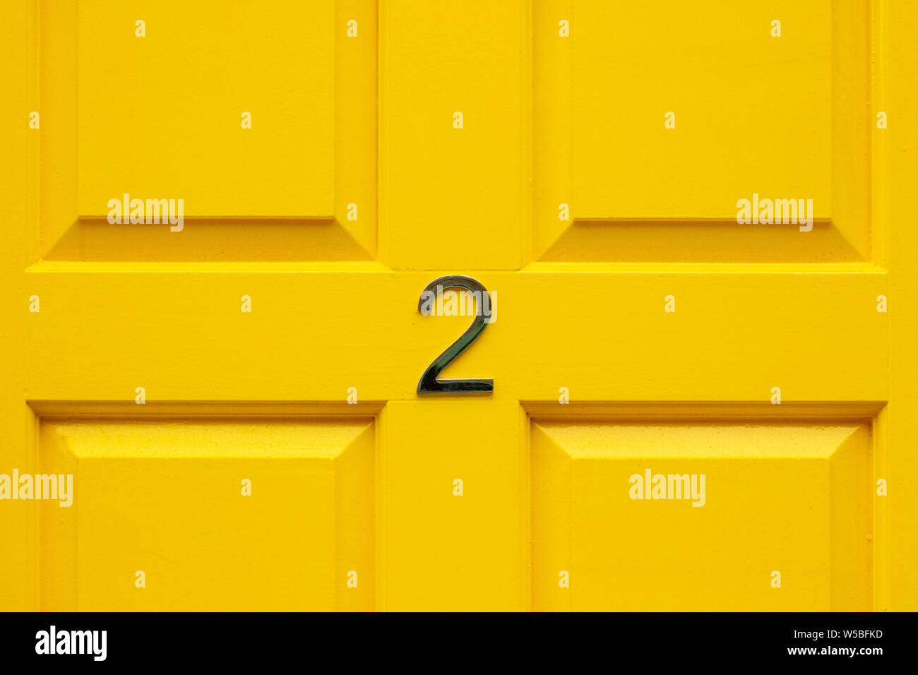 Number 2 front door hi-res stock photography and images - Alamy