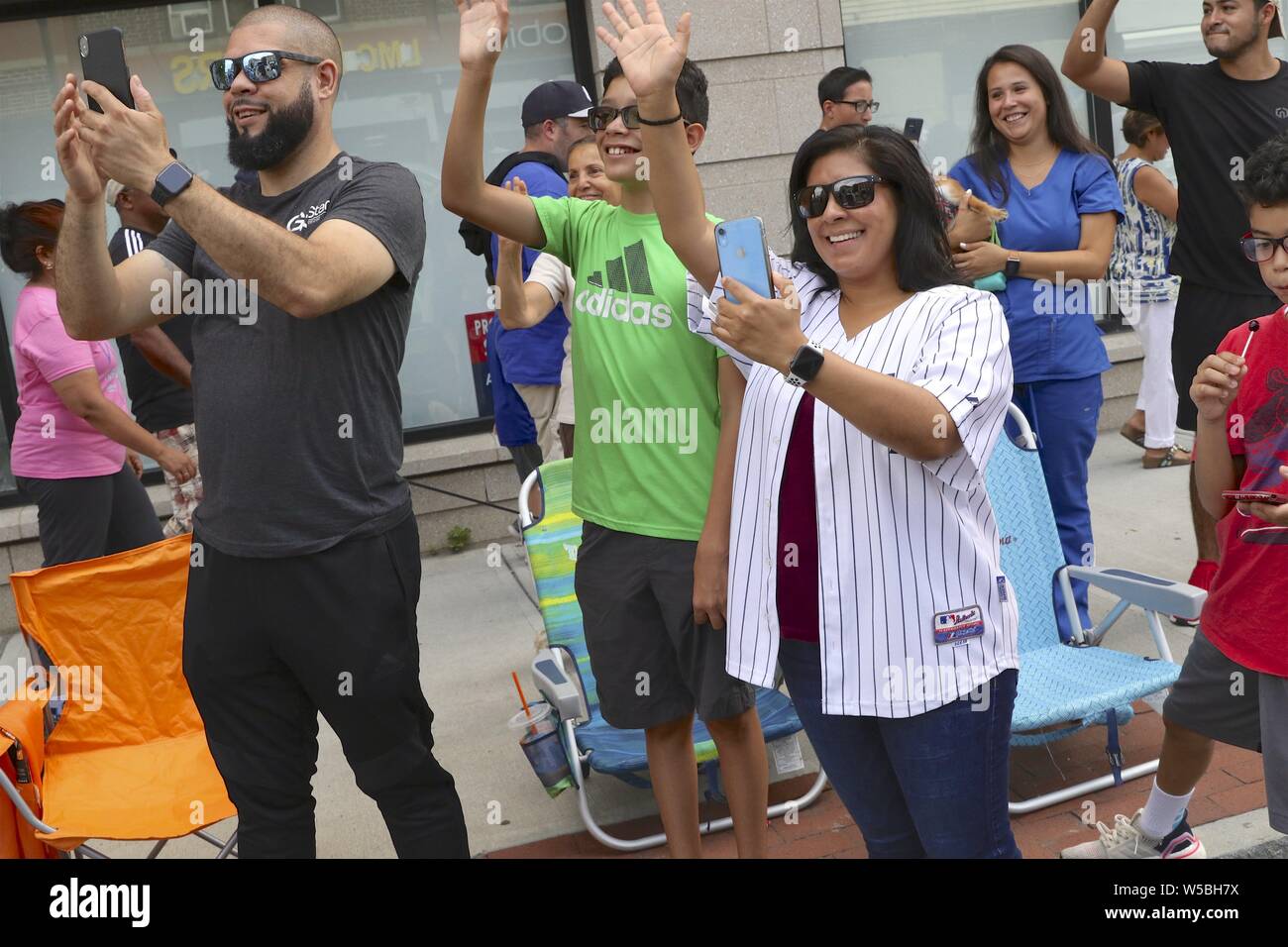 New york yankees parade hi-res stock photography and images - Alamy