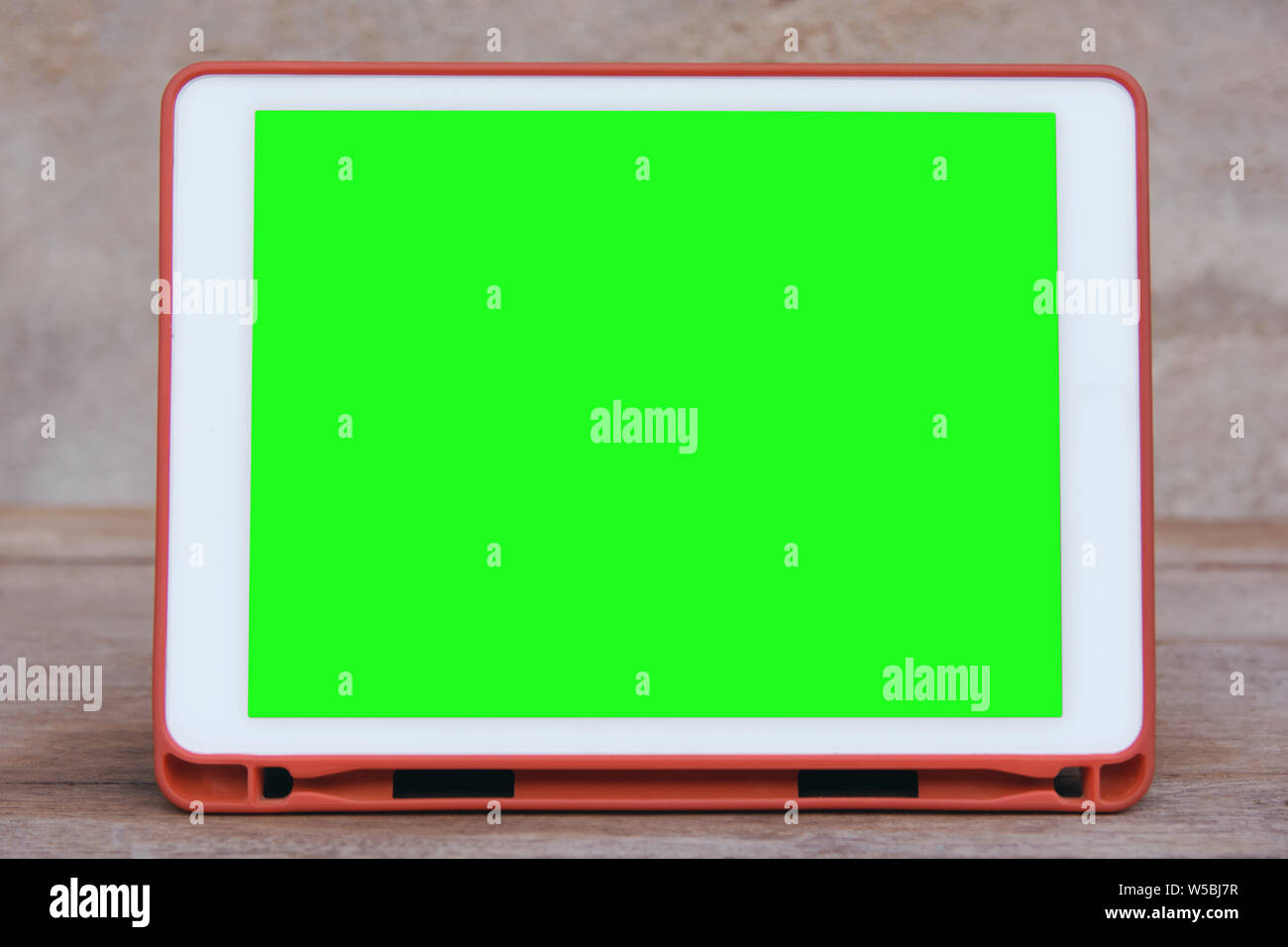 Green screen desktop pc set hi-res stock photography and images - Alamy
