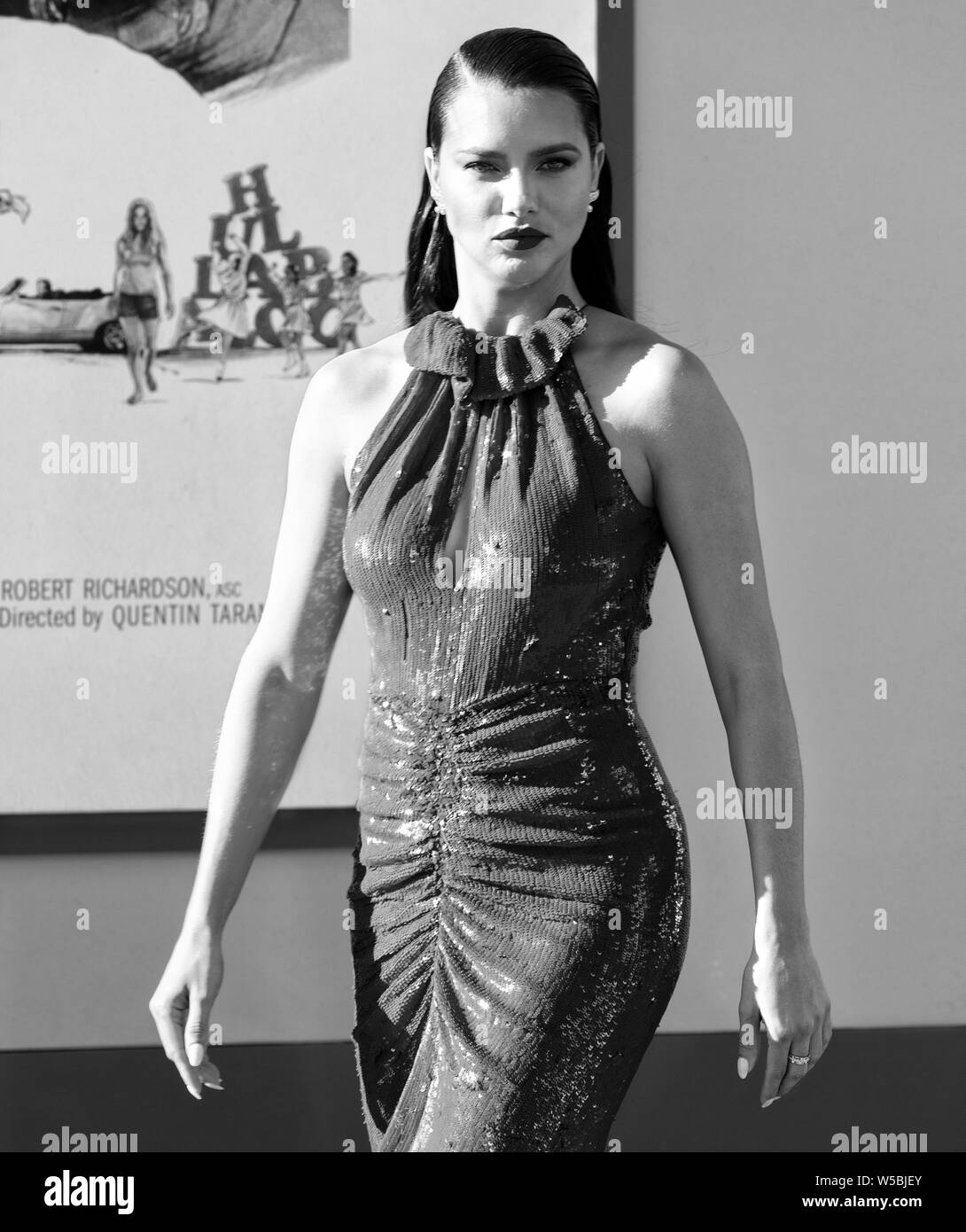 Los Angeles, CA - July 22, 2019: Adriana Lima attends The Los Angeles ...
