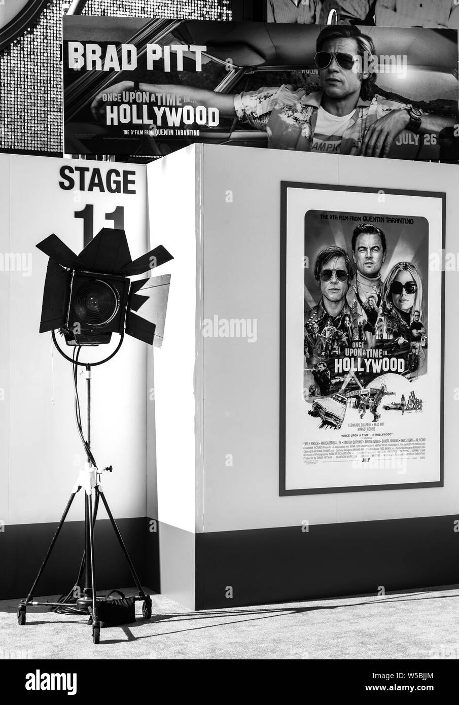Hollywood premiere event Black and White Stock Photos & Images - Alamy