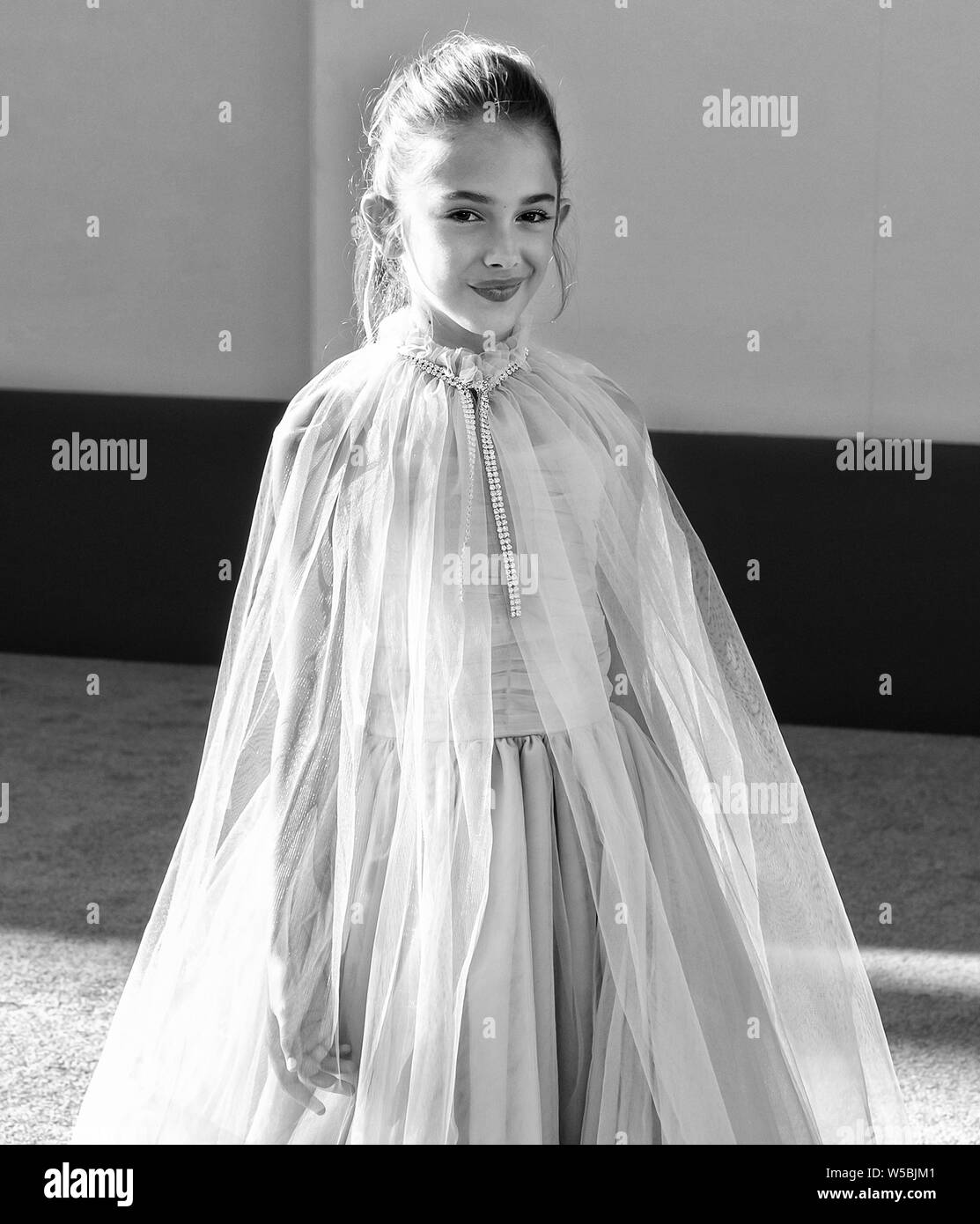 Los Angeles, CA - July 22, 2019: Julia Butters attends The Los Angeles ...