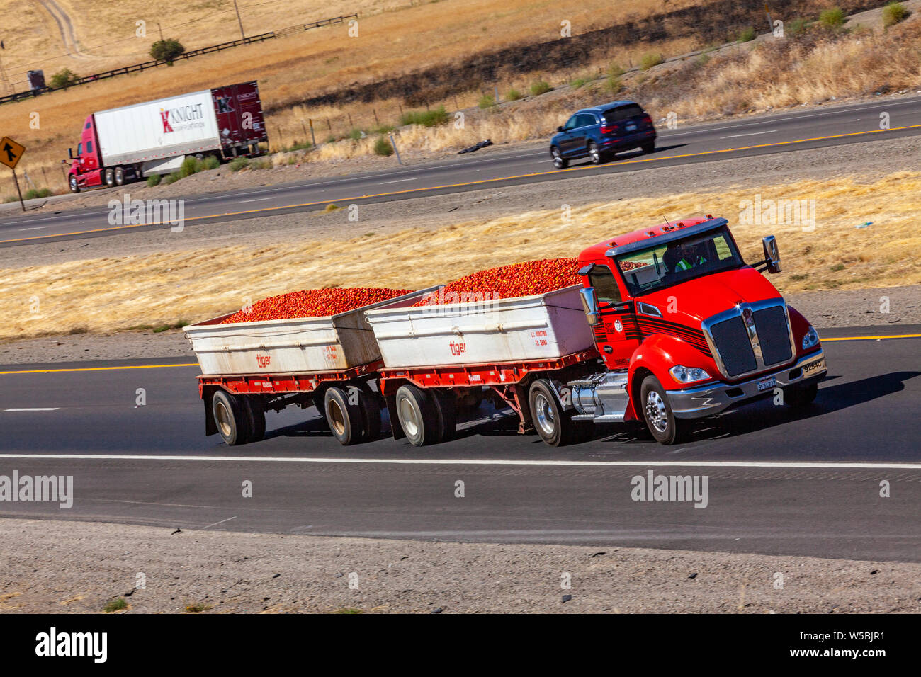Tomato Harvest Truck High Resolution Stock Photography and Images - Alamy