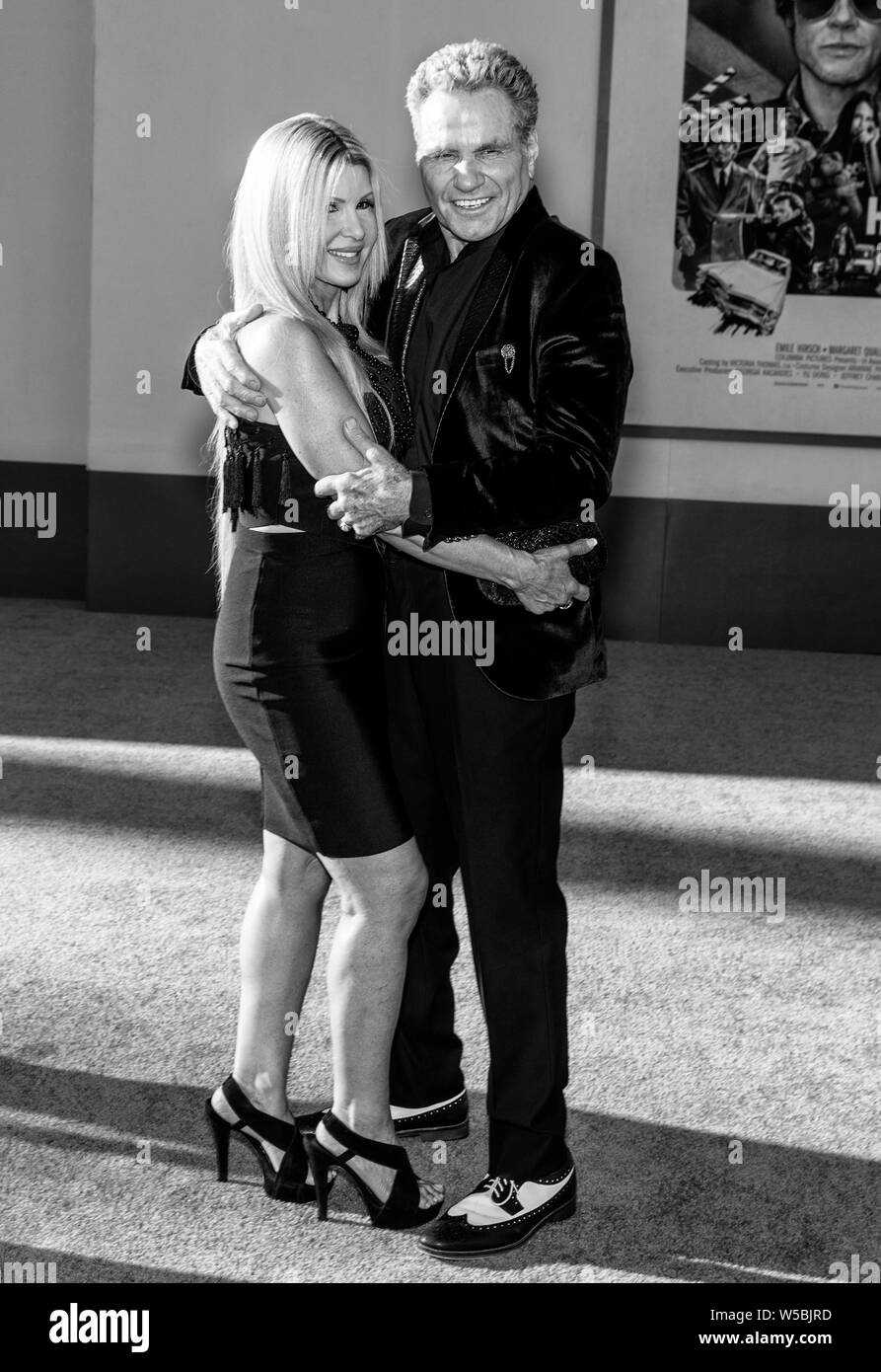 Los Angeles, CA - July 22, 2019: Mary Scavo Squire and Martin Kove ...