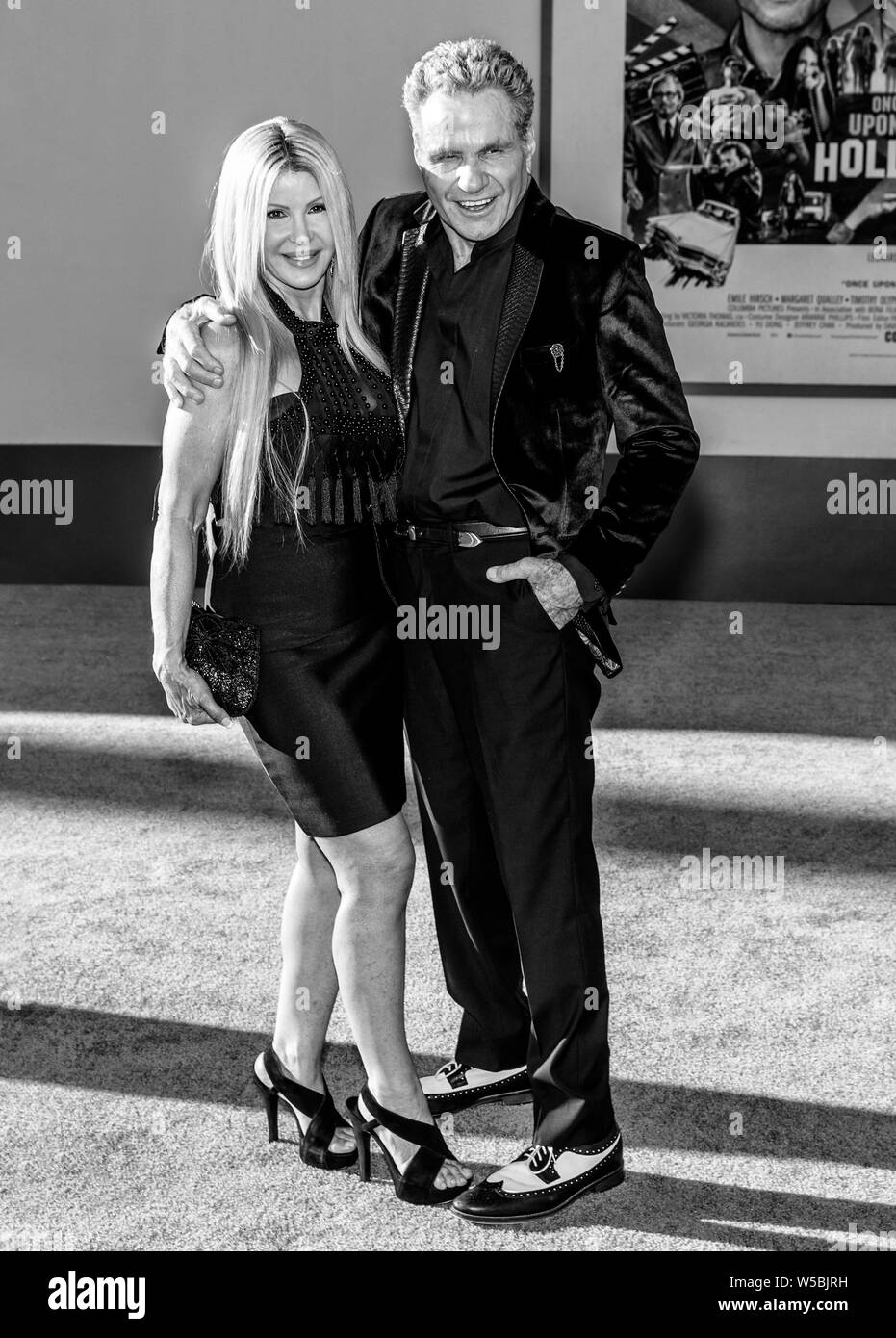Los Angeles, CA - July 22, 2019: Mary Scavo Squire and Martin Kove ...