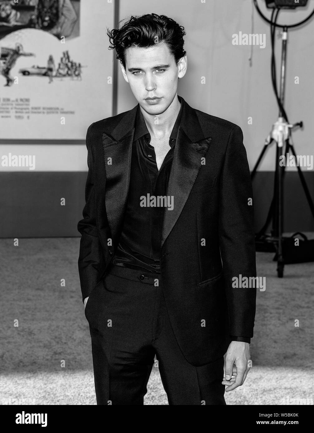 Los Angeles, CA - July 22, 2019: Austin Butler attends The Los Angeles ...