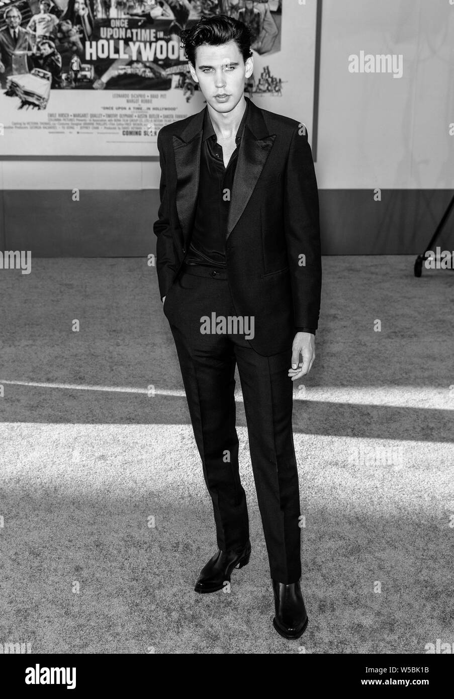 Los Angeles, CA - July 22, 2019: Austin Butler attends The Los Angeles ...