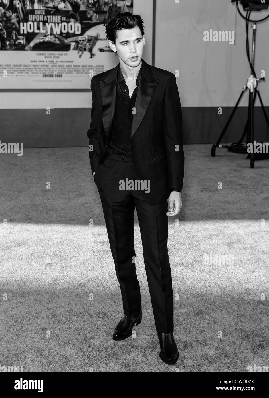 Los Angeles, CA - July 22, 2019: Austin Butler attends The Los Angeles ...