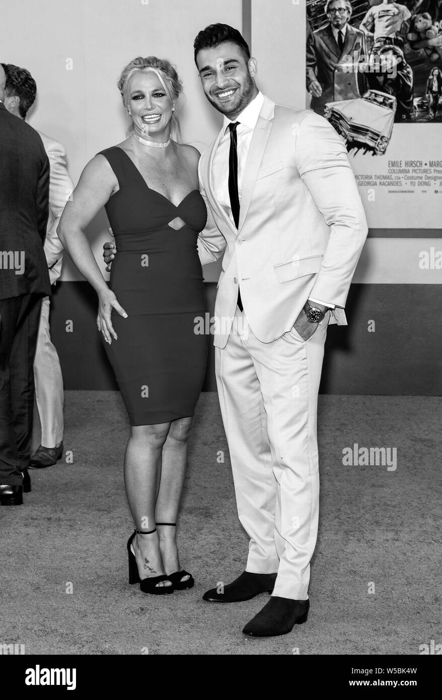 Los Angeles, CA - July 22, 2019: Britney Spears and Sam Asghar attend ...