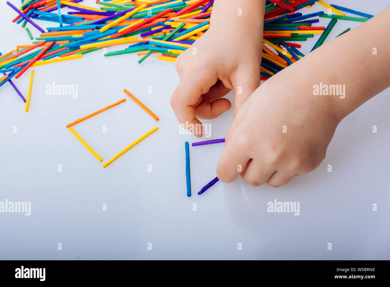 Child maths abstract hi-res stock photography and images - Alamy