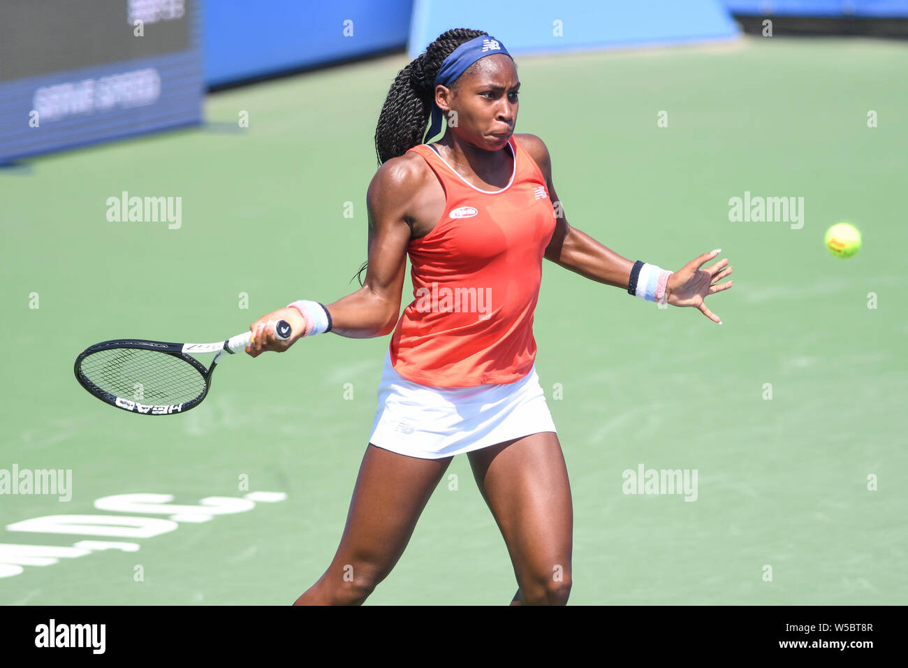 Coco gauff forehand hi-res stock photography and images - Alamy