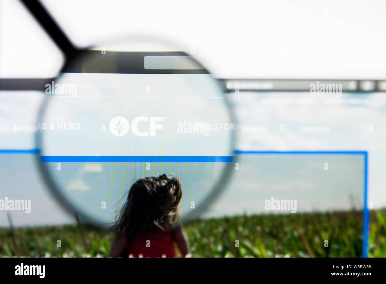 Cf brand logo hi-res stock photography and images - Alamy