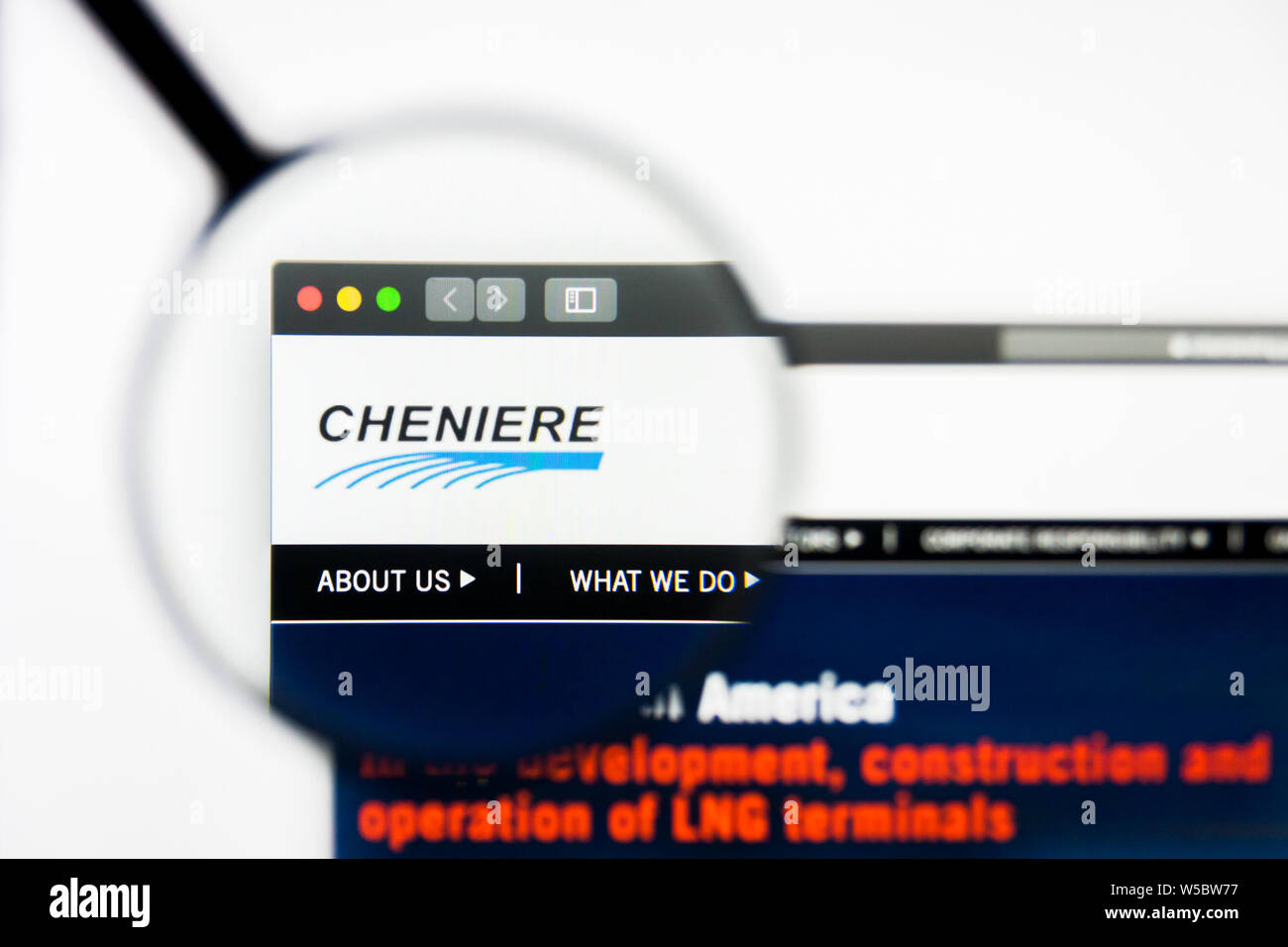 Cheniere logo hi-res stock photography and images - Alamy