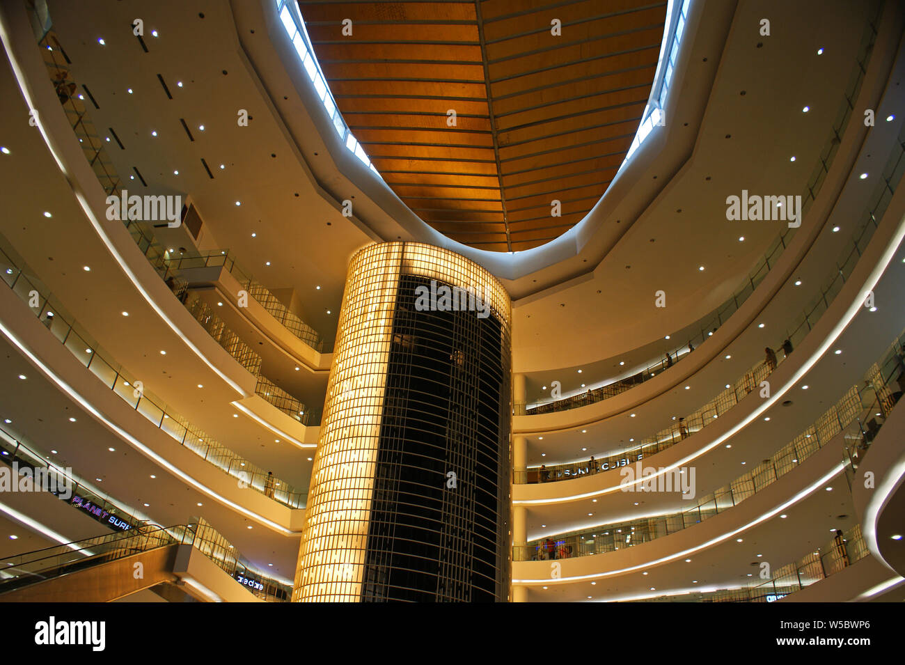 Inside Interior Senayan City Mall, Jakarta, Indonesia Stock Photo - Alamy