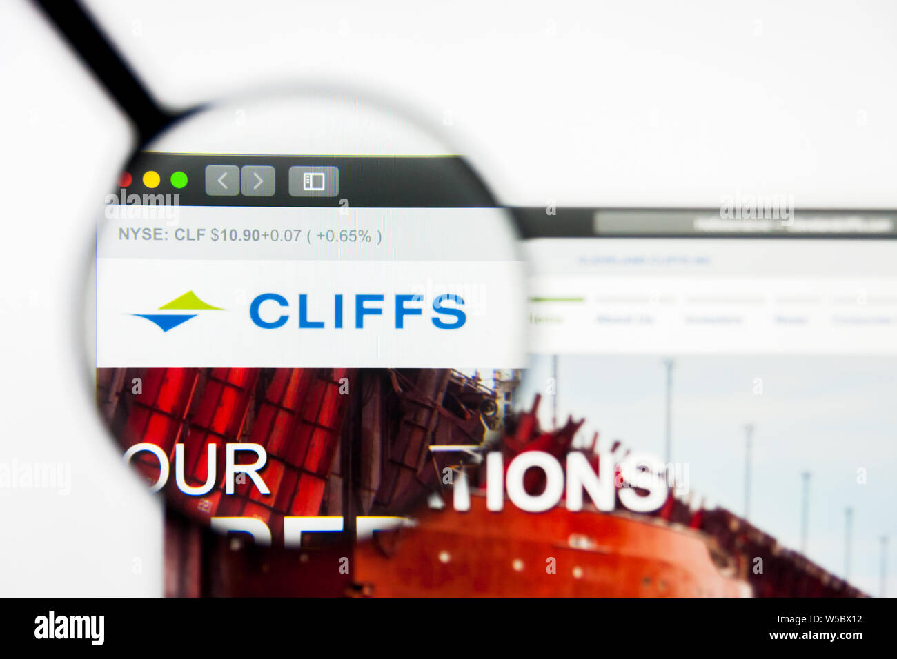 Cleveland cliffs hi-res stock photography and images - Alamy