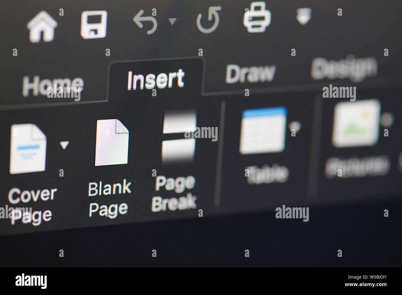 Microsoft office 365 background hi-res stock photography and images - Alamy