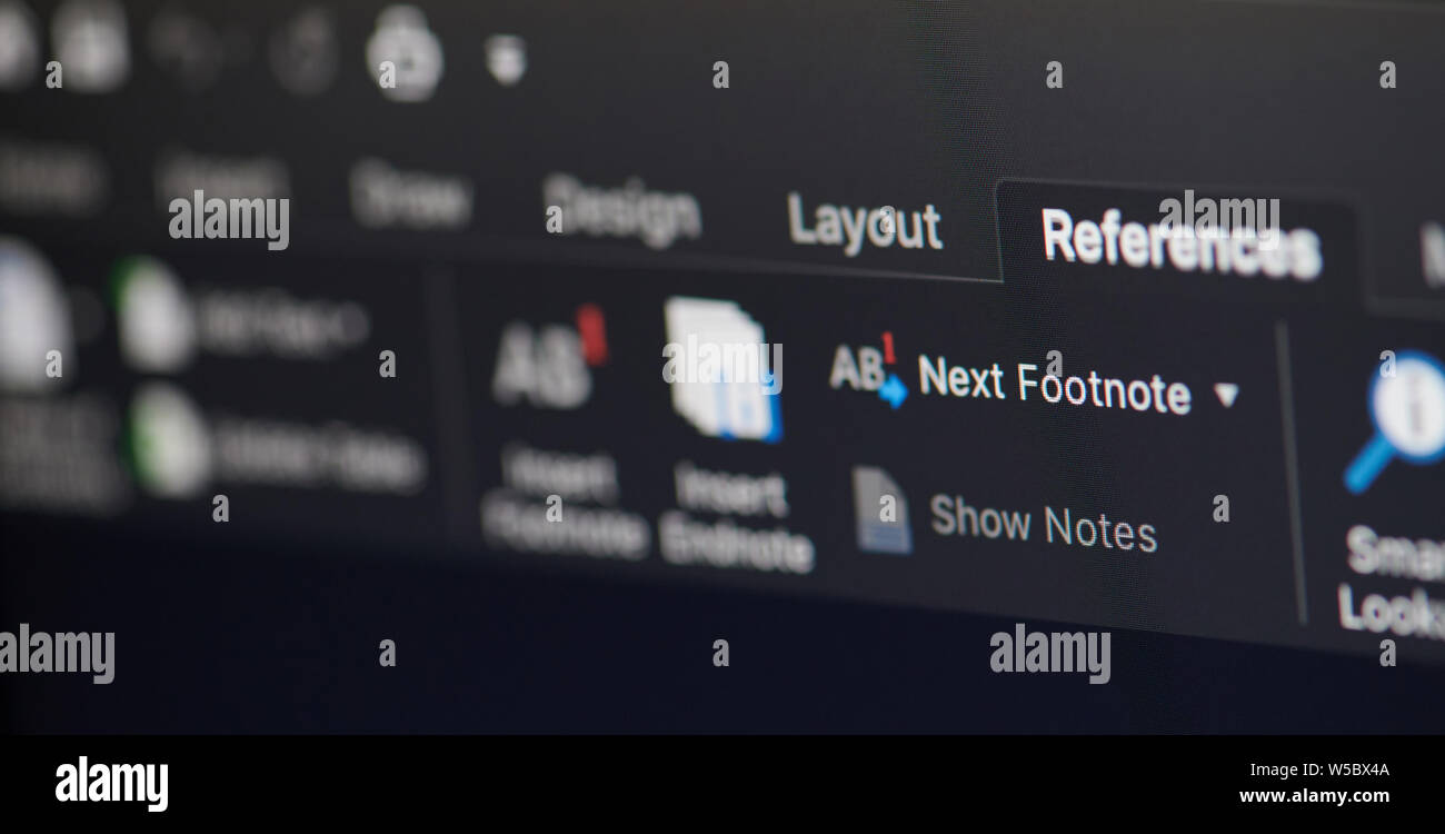 Computer microsoft word hi-res stock photography and images - Alamy