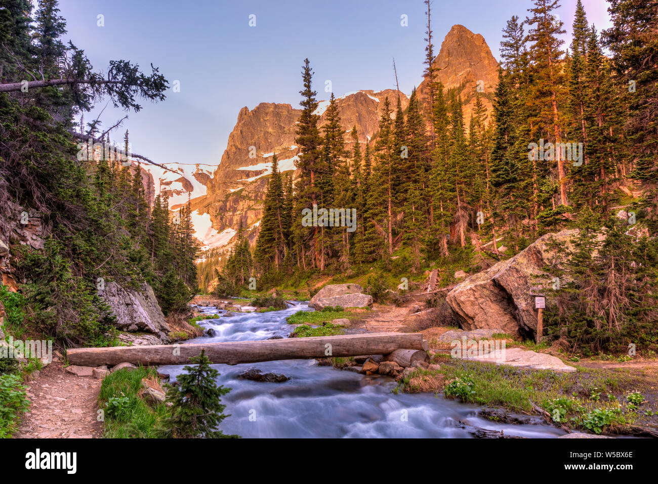 Fern lake colorado matterhorn hi-res stock photography and images - Alamy