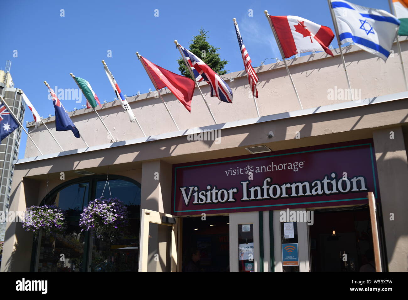 Anchorage, AK. U.S.A. June 21, 2019. Anchorage’s unquestionably unique ...