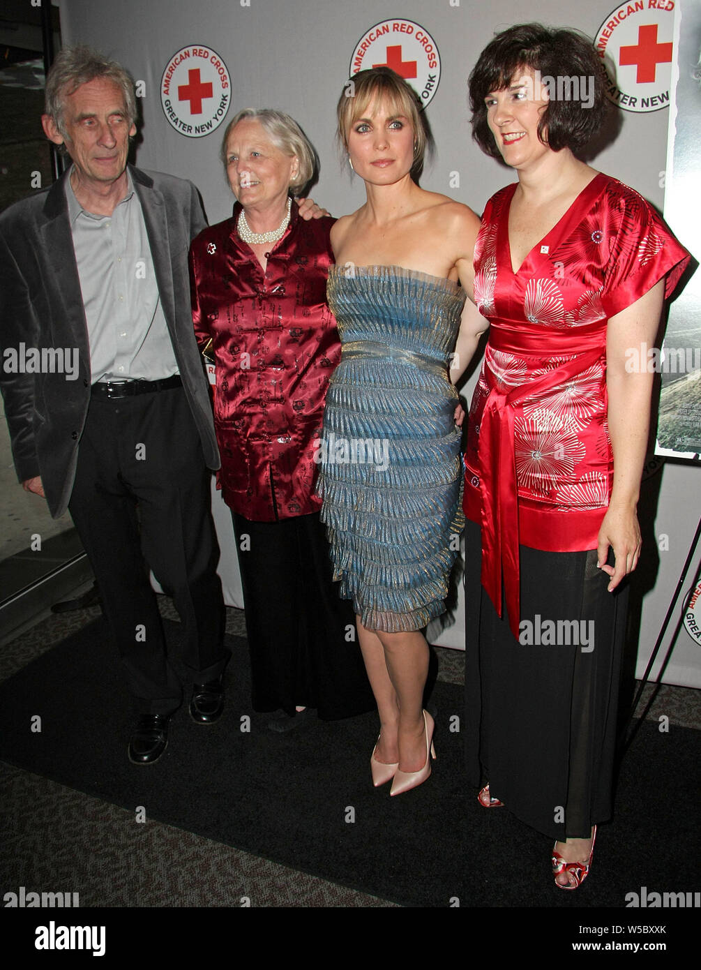 New York, USA. 18 May, 2008. Roger Spottiswoode, Rosemary Mackey, Radha ...