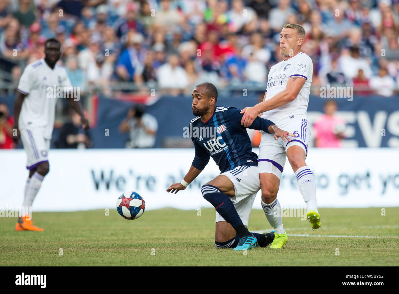 Gillette Stadium, New England. 27th July, 2019. MA, USA; New England ...