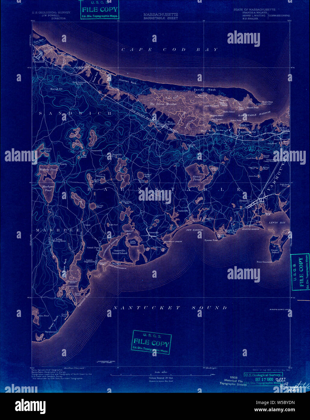 Map Of Barnstable High Resolution Stock Photography and Images - Alamy